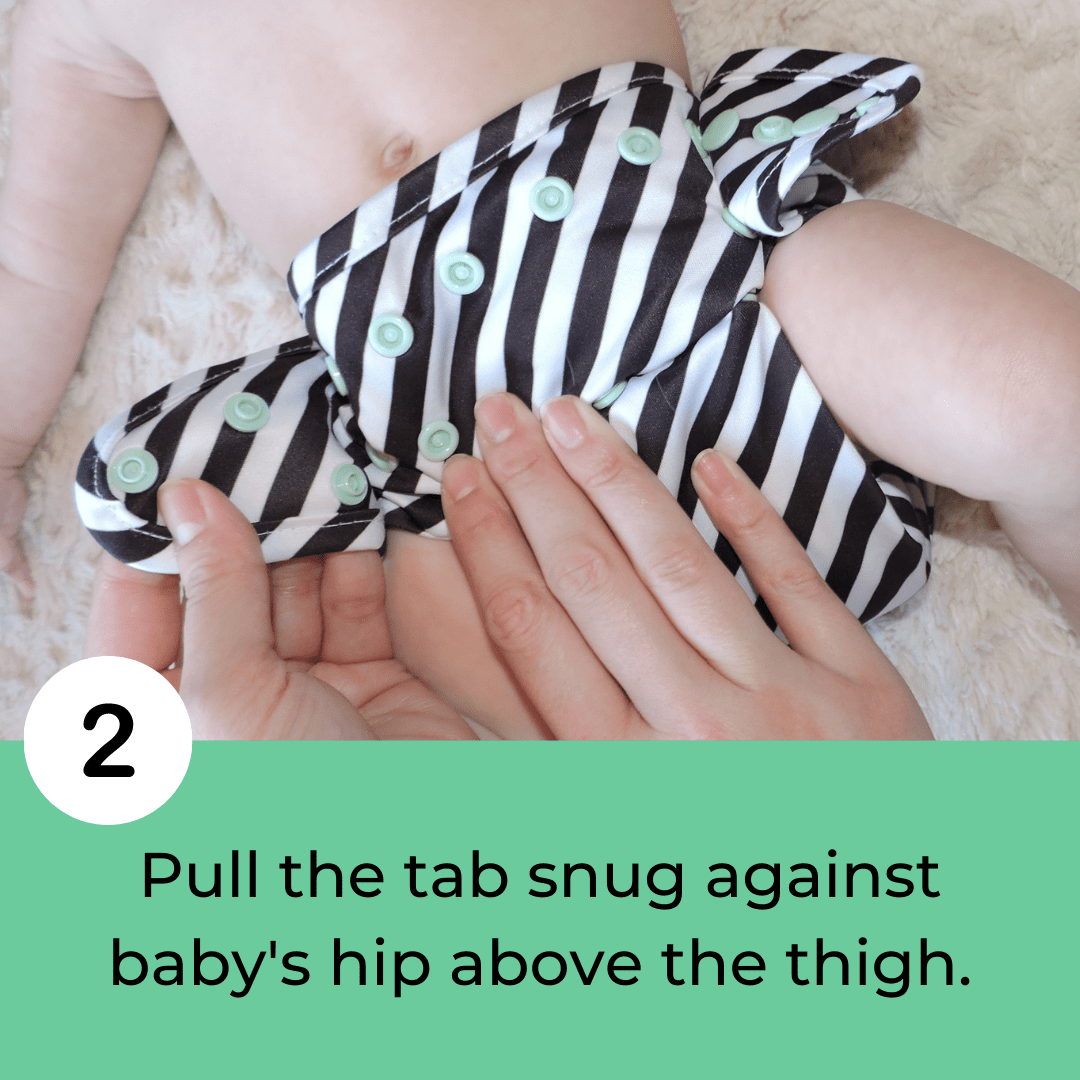 How to Fit Check an All in One - Green Diaper Babies