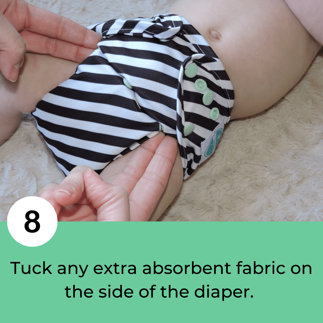 How to Fit Check an All in One - Green Diaper Babies