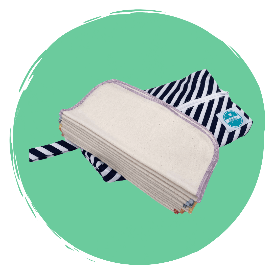 4 Steps to Use Cloth Wipes - Green Diaper Babies