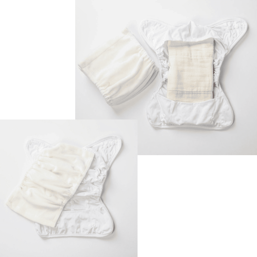 How To Use Waterproof Covers with Prefolds - Green Diaper Babies